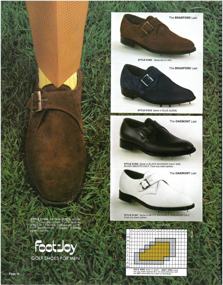 FootJoy 1970 Shoe Catalog | vcleat