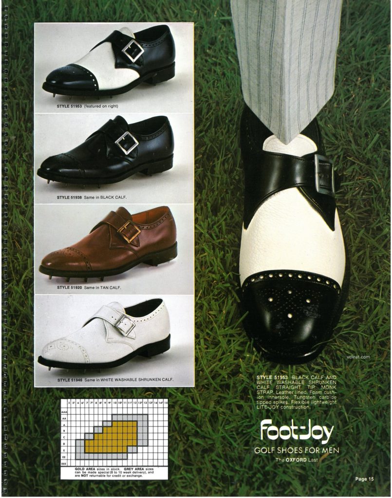 FootJoy 1970 Shoe Catalog | vcleat