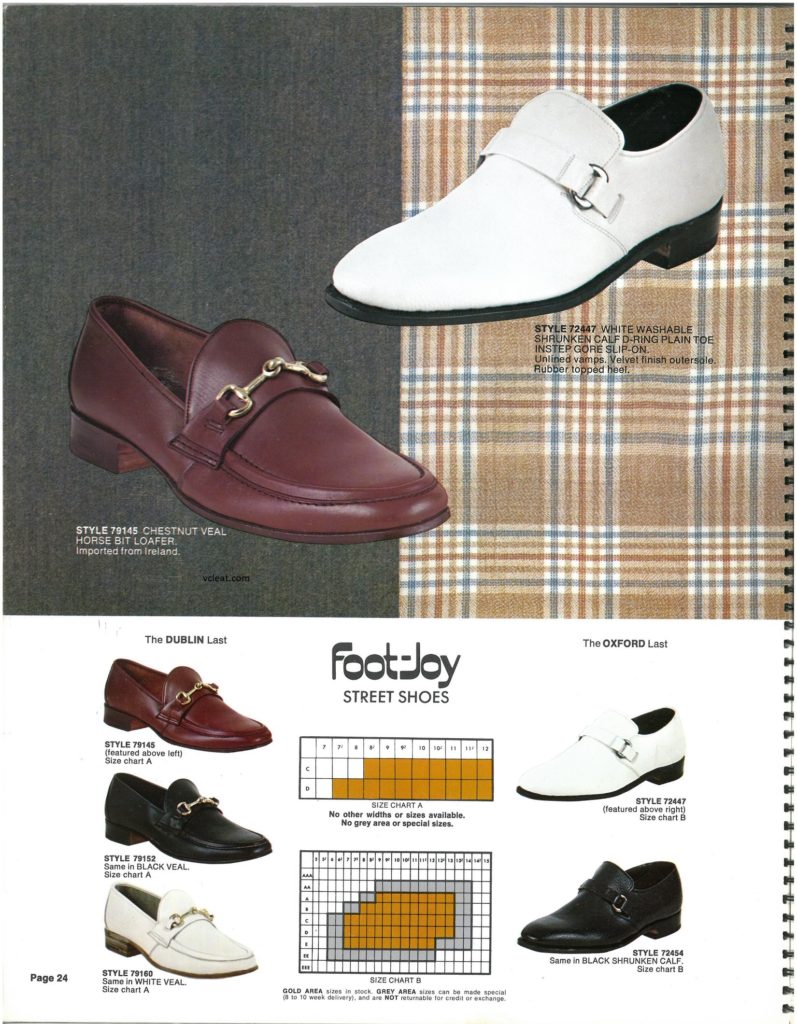 FootJoy 1970 Shoe Catalog | vcleat